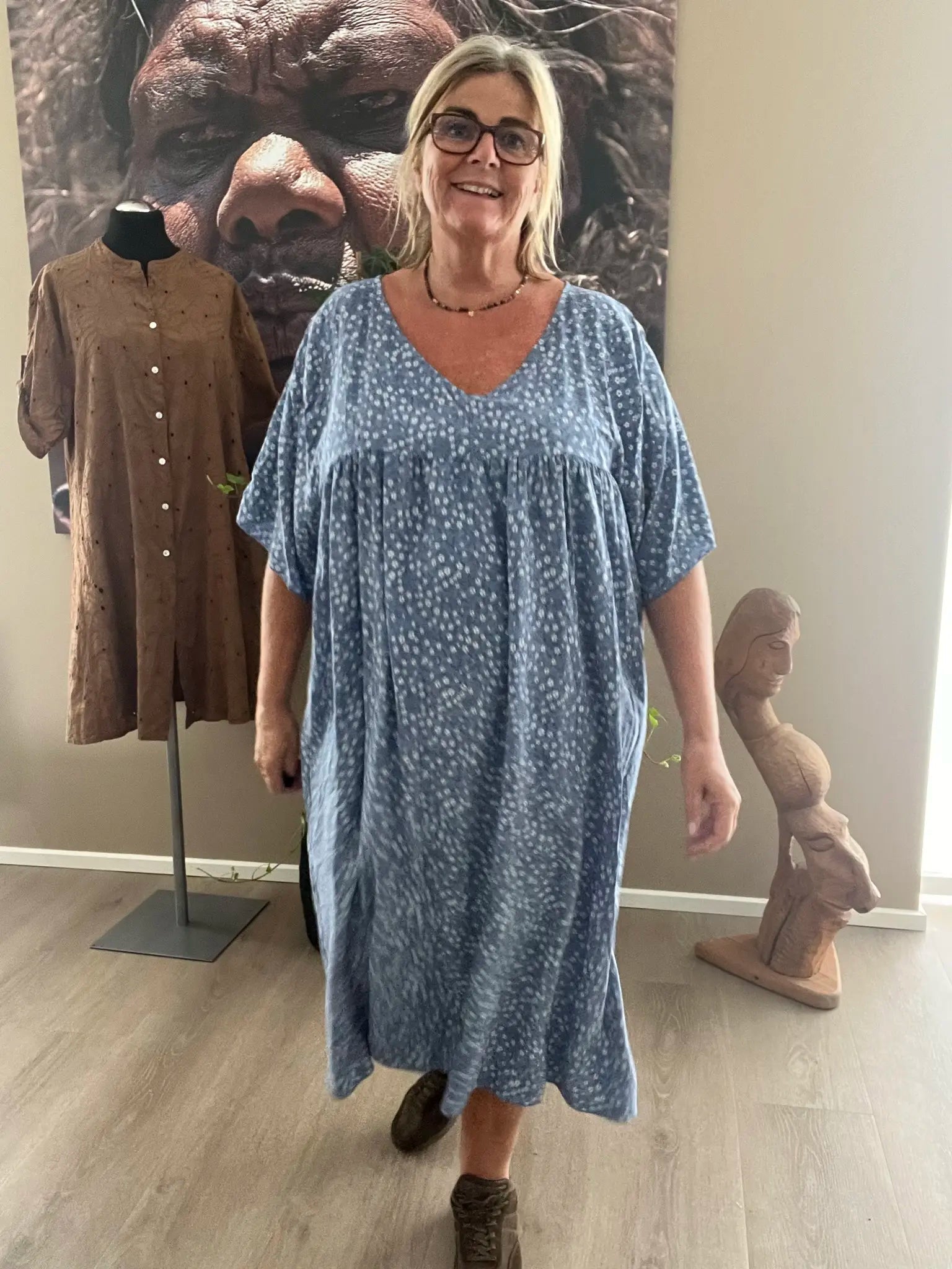 Private Label - Viola Viskose Kjole